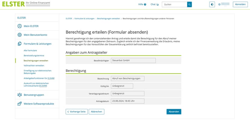 Schritt für Schritt zur vorausgefüllten Steuererklärung | Steuerbot