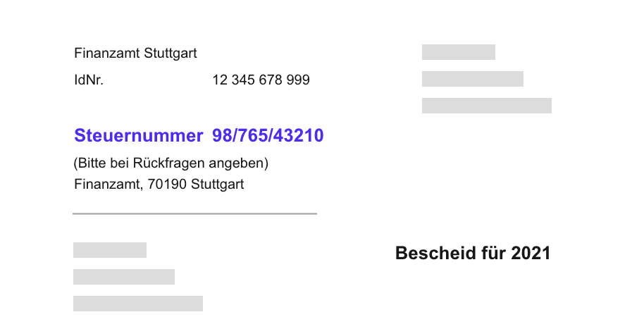 Wo finde ich meine Steuernummer? | Steuerbot